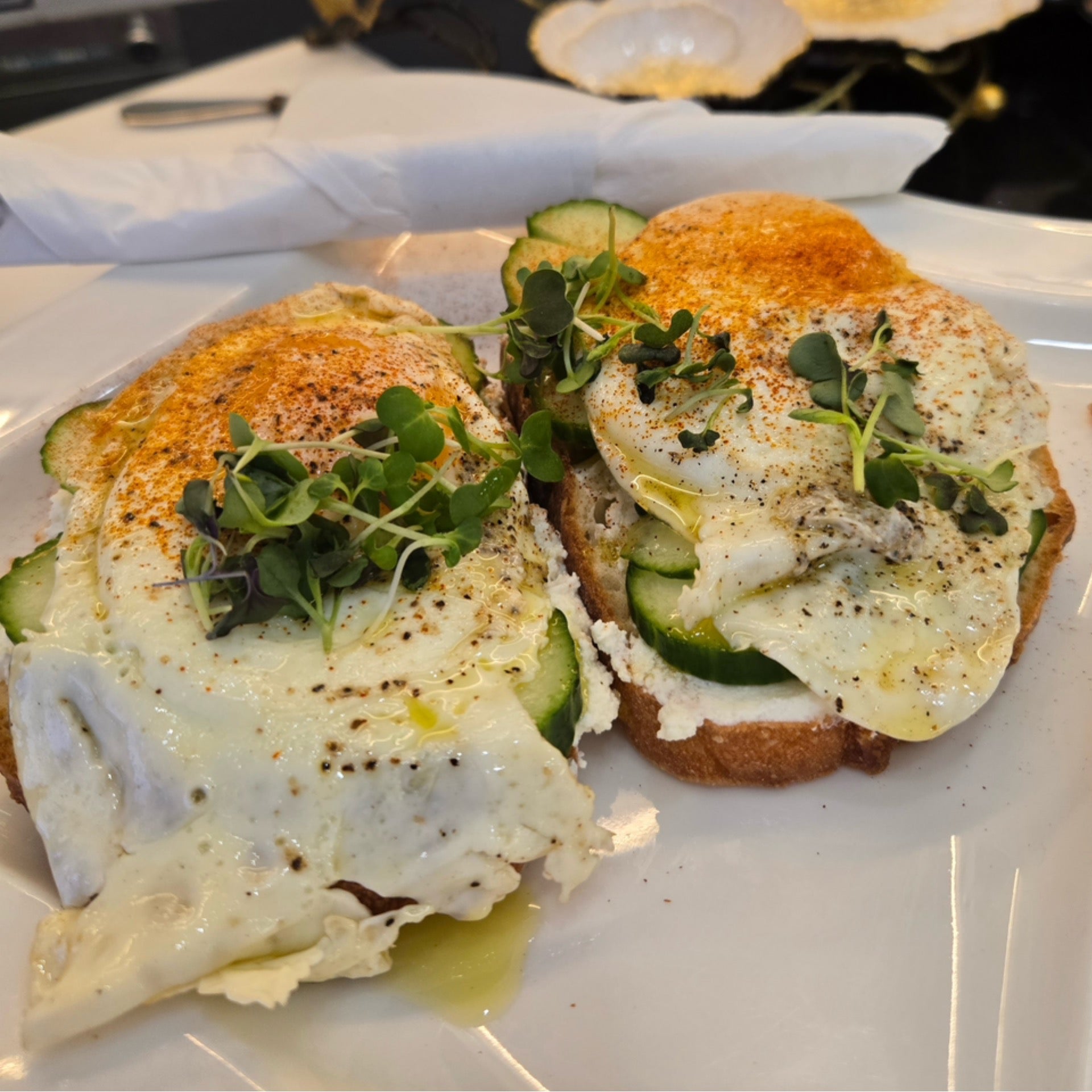 Toast - European Cucumber And Egg | Angelic Bakery & Desserts